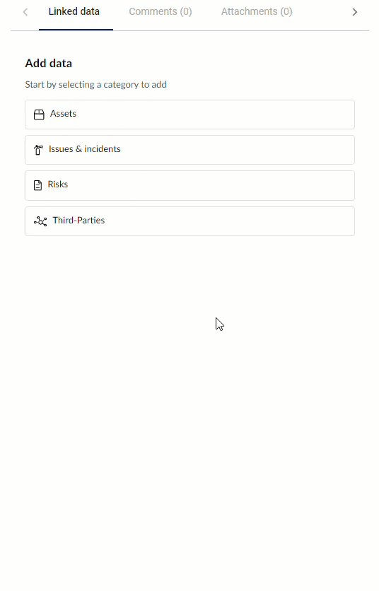 Creating a risk in the Risk Registers