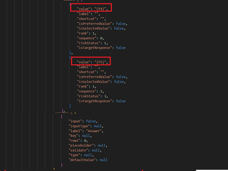 Creating a Question-Based Assessment (QBA) using JSON templates