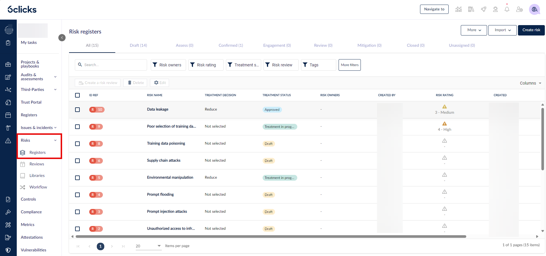 6clicks platform overview