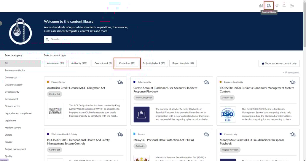 Controls module overview