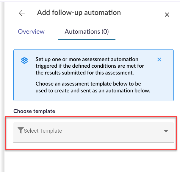 QBA Follow-up Assessment automation
