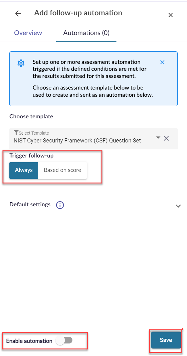 QBA Follow-up Assessment Automation