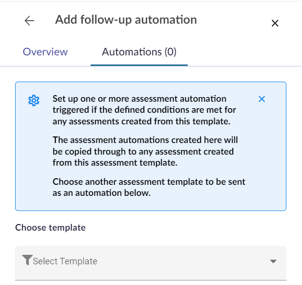 QBA Follow-up Assessment automation