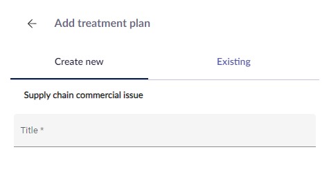 Creating and using a risk library
