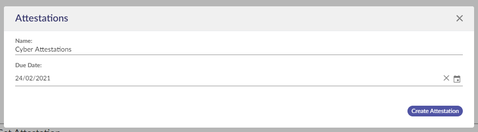 Creating an Attestation